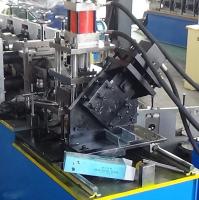 China Shutter Door Frame Roll Forming Machine Galvanized Garage Security 16mpa Working Pressure for sale