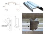 China Shutter Door Frame Roll Forming Machine Galvanized Garage Security 16mpa Working Pressure for sale