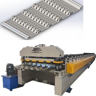 Cina Macchina per la formazione a rotolamento del profilo del pannello d'acciaio con pre-taglio idraulico per l'efficienza in vendita