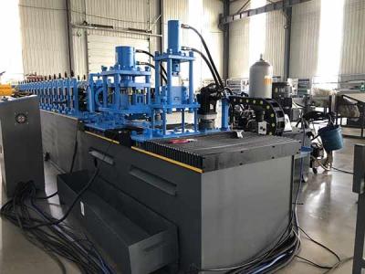 China Solar Strut Channel Roll Forming Machine Stent U Bracket Solar Panel Mounting Structure Making Machine for sale