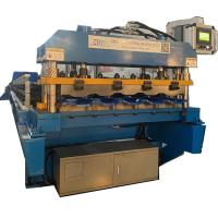 China Versatile Step Tiles Roofing Sheets Rolling Forming Machine In Russian for sale