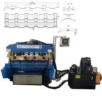 China Versatile Step Tiles Roofing Sheets Rolling Forming Machine In Russian for sale