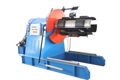 Cina Uncoiler in acciaio resistente macchina di decollatura automatica con stazione di pompa idraulica per la linea di taglio del metallo in vendita