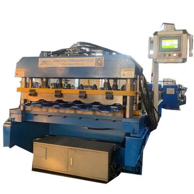 China High speed metal step tile making machine for sale