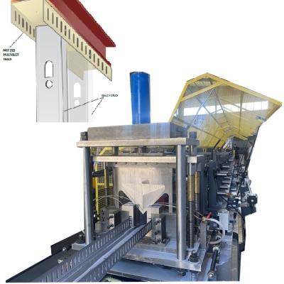 China Multi-slot Track with normal stud and track profile making machine for Canada for sale