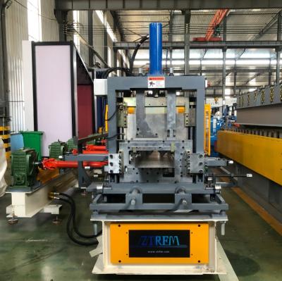China Heavy duty 350 C and Z purline machine gearbox type for sale