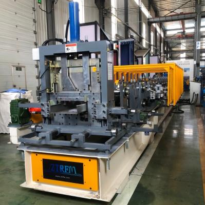 China Heavy duty 350 C and Z purline machine gearbox type for sale