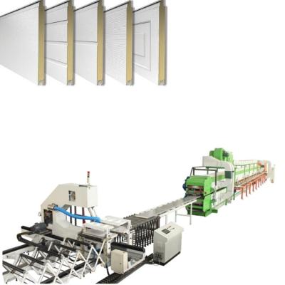 China Automatic PU Sectional Garage Door Line for sale