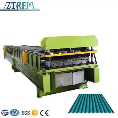 China High Efficiency Corrugated Roof Sheet Roll Forming Machine for sale