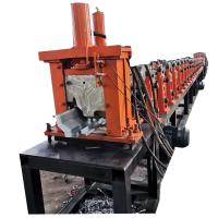 China Gear Transmission Automatic Chicken Feeder Gutter Rolling Machine With Upcycled for sale