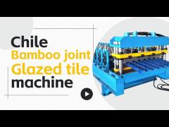 De Tegel van de hoge snelheidsstap Rolling het Vormen zich Makend Blad 0.5mm van het Machinedak