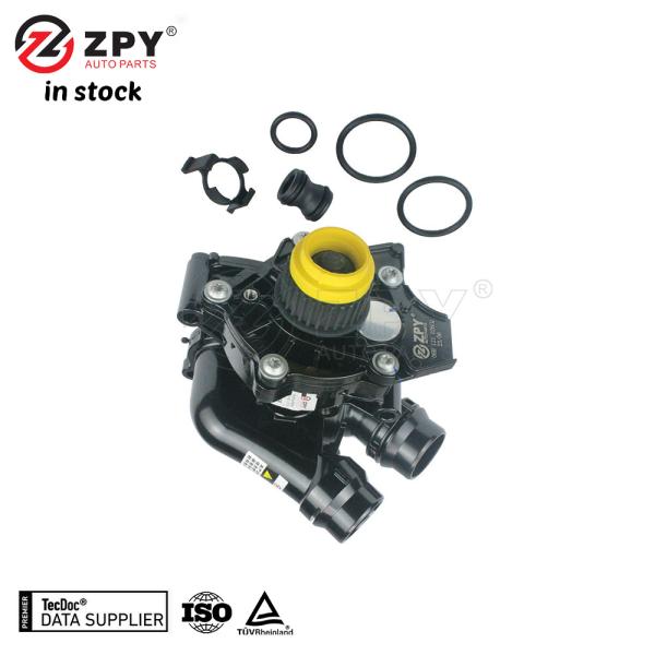 Quality ZPY 06H121026CQ Water Pump with Thermostat Assembly for VW Jetta Passat AUDI Q5 for sale
