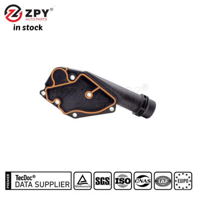 China ZPY Coolant Flange Thermostat Cover for Audi A5 A6 Q5 2.5L 2.8L 3.2L for sale