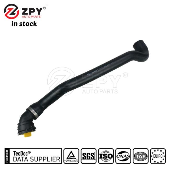ZPY Lower Radiator to Engine Coolant Hose close-up view
