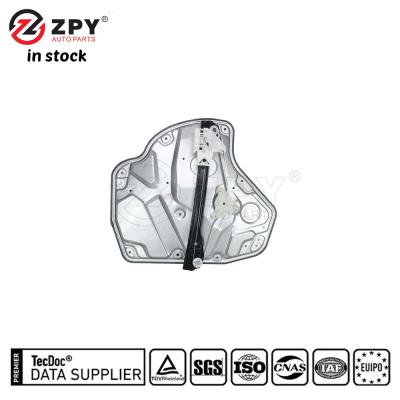 China ZPY 1Z0839461A Rear Window Regulator Frame With Door Panel FL For Audi A6 C7 A7 4G for sale