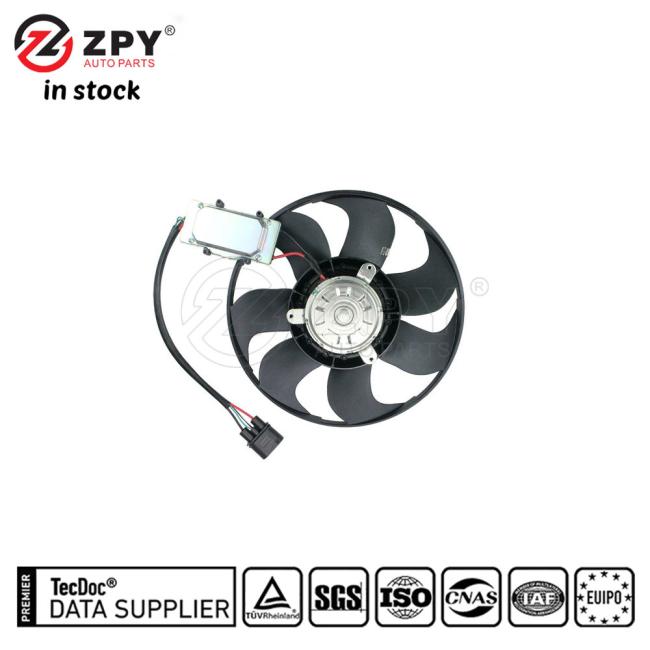 ZPY brushless electric fan improved - front view