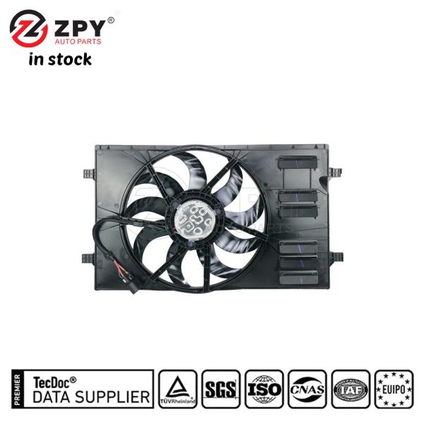 Quality ZPY 5WA121203G Electric Fan With Wind Collector Low For Audi Q3 8U VW Tiguan Allspace Seat for sale