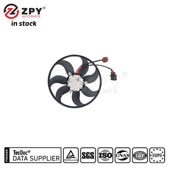 ZPY electric fan side view