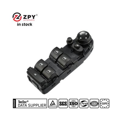 China ZPY Power Window Switch with Power Fold for Left Driver Side in 2007-2013 BMW X5 X6 X5M X6M for sale