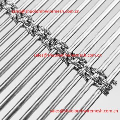 China stainless steel flexible architectural mesh screen for sale