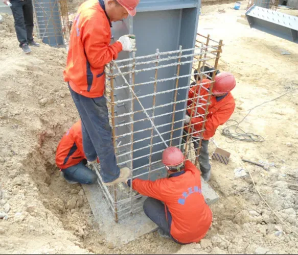 Water Proofing Prefabricated Galvanized Light Construction Steel Structure for Sale