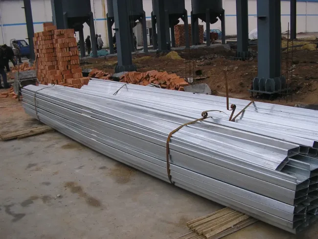 Water Proofing Prefabricated Galvanized Light Construction Steel Structure for Sale