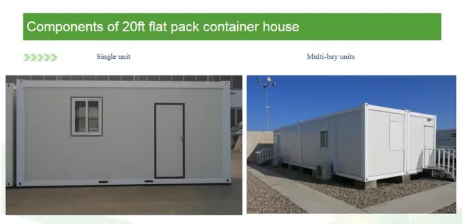 Flat Pack Fast Assemble Container Module Home