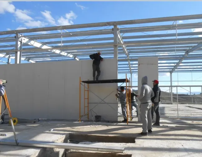 Prefab Light Steel Frame Structure Workshop Construction Buildings