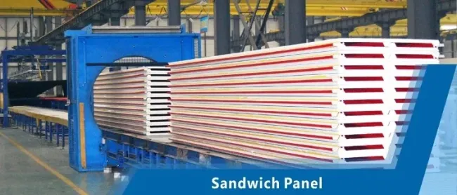 Steel Structure Sandwich Panel Building Material