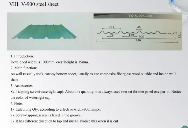 Steel Structure Sandwich Panel Building Material