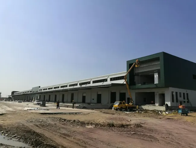 Prefabricated Commercial Construction Structural Building Metal Building Steel Warehouse