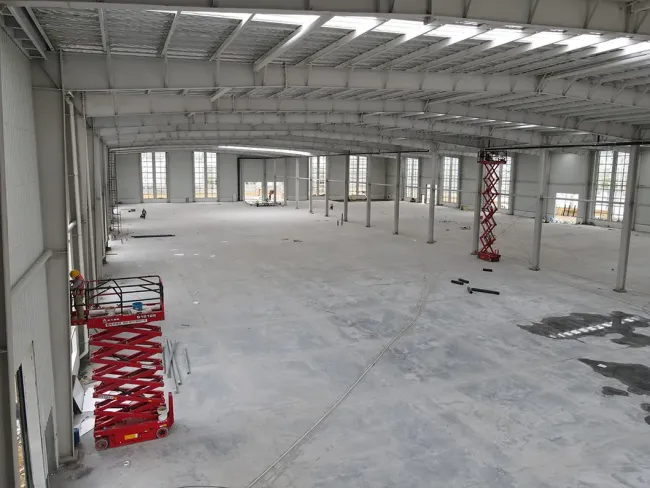 Prefabricated Light Steel Construction Building Metal Industrial Structural Workshop