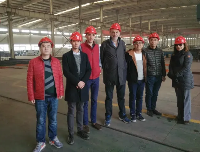 Section H Steel Column and Beams Structural Warehouse Workshop