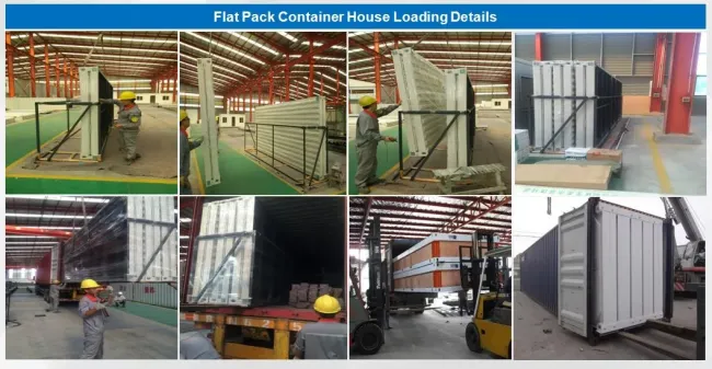 Easy Mounting Prefab Steel Container Home House with Bedroom, Washroom and Bathroom
