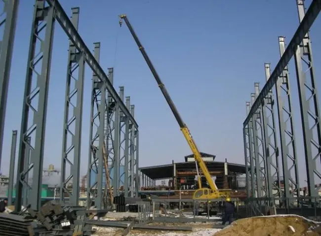 Prefabricated Steel Structure Frame Workshop Fabrication
