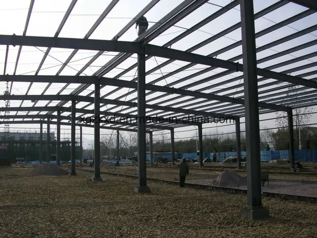Prefabricated Steel Structure Workshop Building with High Quality