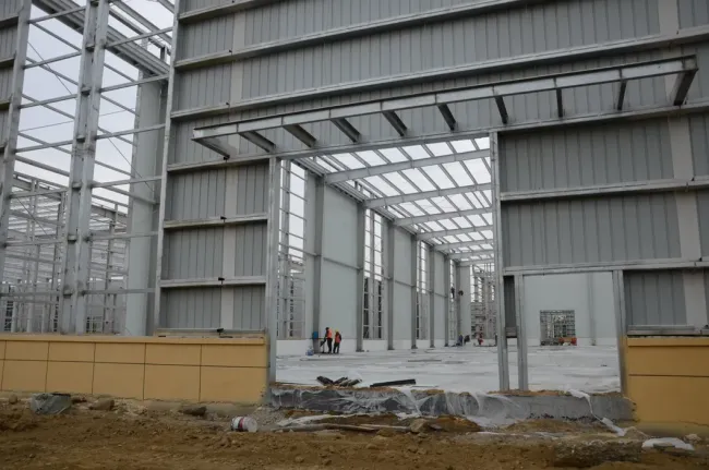 Prefabricated Light Frame Construction Fabrication Metal Steel Structure Commercial Logistics Warehouse (KXD-SSB36)