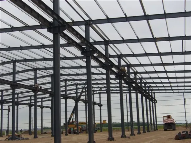 Wide Span Prefabricated Light Steel Structure Construction Shed Factory Building (KXD-SSW97)