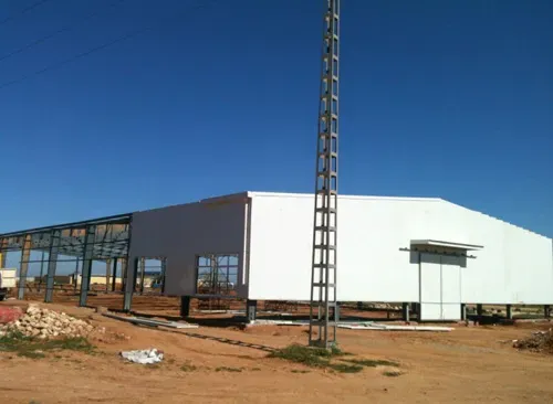 Wide Span Prefabricated Light Steel Structure Construction Shed Factory Building (KXD-SSW97)