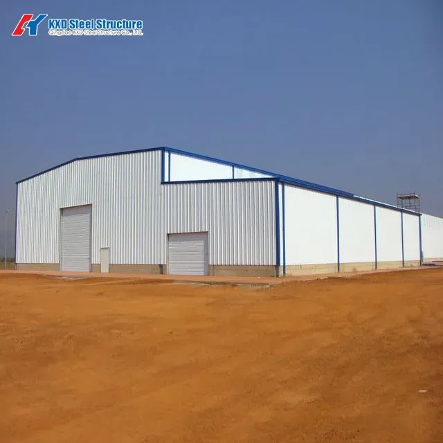 防水预制轻型结构钢结构仓库/车间出售 2