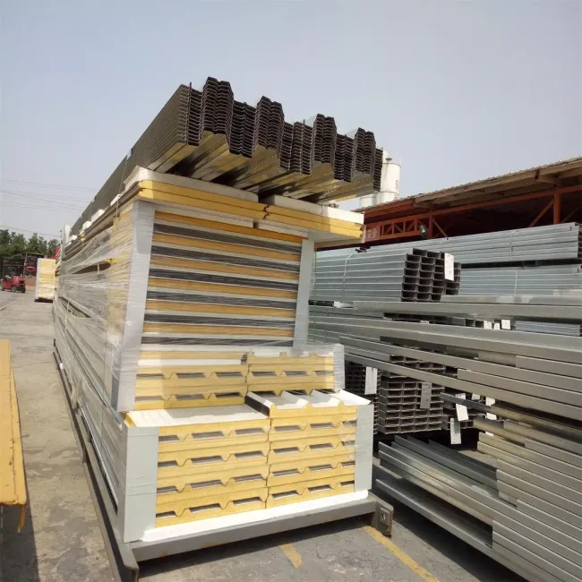 Steel Metal Sandwich Panel Module Steel House