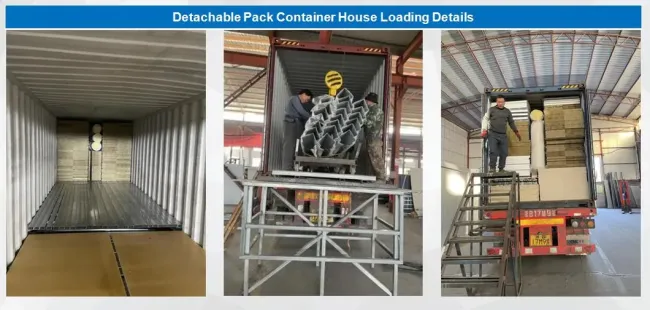 Glass Curtain Wall Prefab Steel Frame Container Office Showroom House