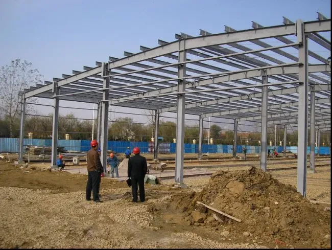 Pre-Customized Structural Building Metal Construction Industrial Steel Workshop