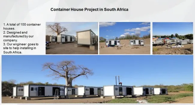 Portable Prefab Steel Frame Container House