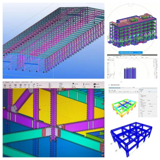 Steel Structure Building For Industrial Workshop Factory Steel Structure Frame 4