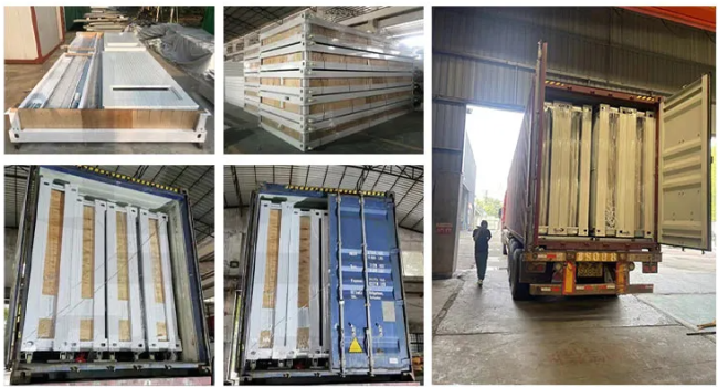 Portable Galvanized Steel Modular Prefab Houses For Camps Or Hospital Use 5