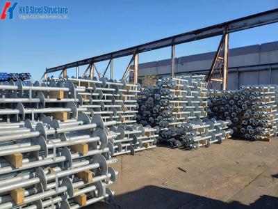 中国 円形または四角形,管状または棒状の鋼鉄の軸,円形ヘリックスプレート 販売のため