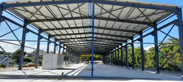 Quality Environmental Friendly Prefabricated Light Structural Steel Structure Construction for sale