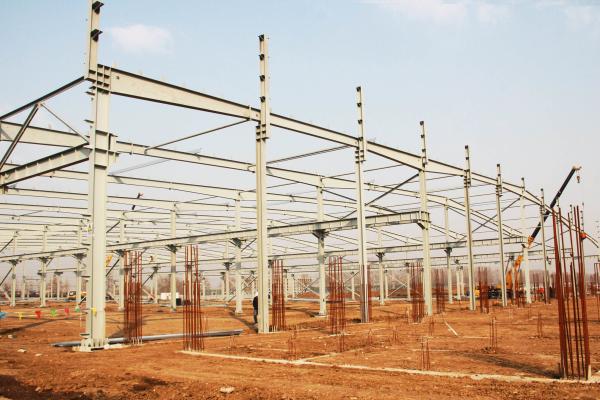 Quality Galvanized Light Construction Steel Structure Prefabricated With Fast Construction for sale