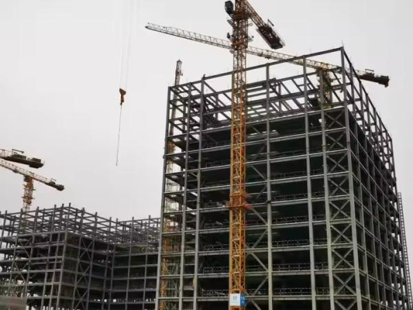 Quality Galvanized Structural Steel Buildings Greenhouse Frame Q235B Q355B for sale